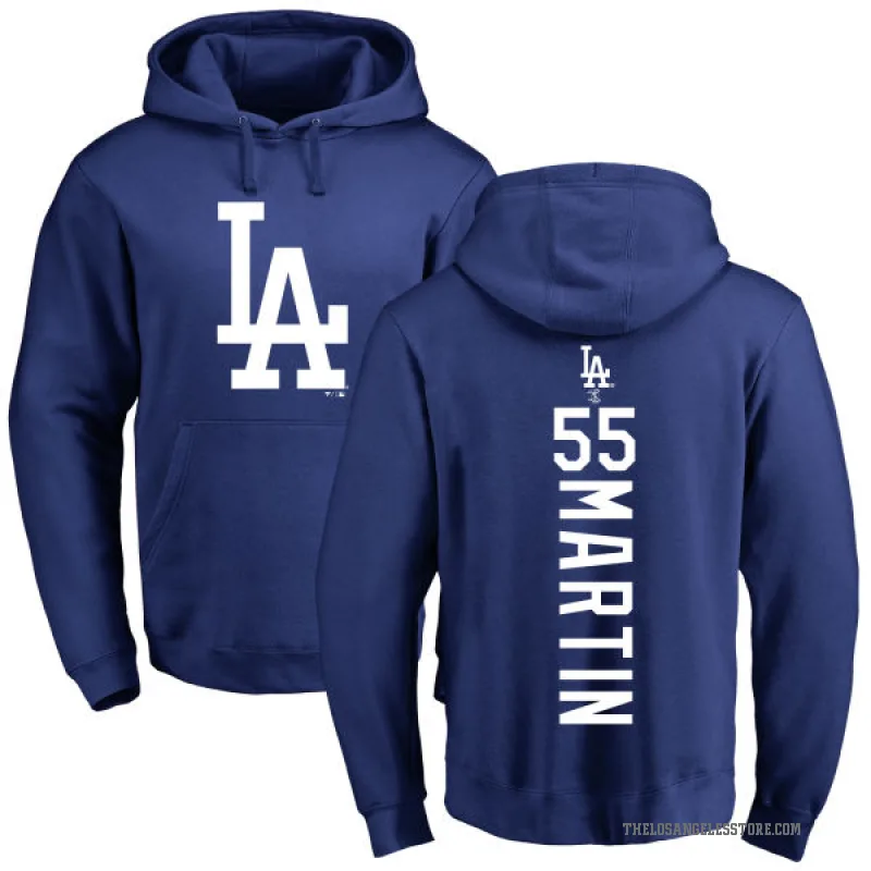 Russell Martin Hoodie | Authentic Los Angeles Dodgers Russell Martin ...
